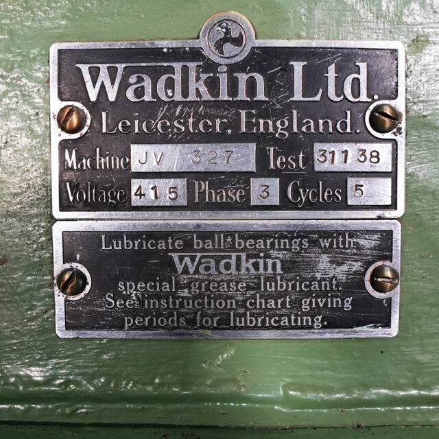 Used Buy Wadkin JV 30" Double Disc Sander Online | Daltons Wadkin